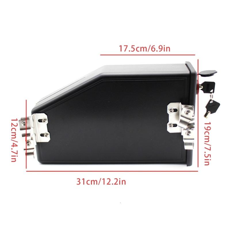 Durable Motorcycles Left Side Tool Box For R1200GS Adventure R1250GS LC ADV TRK502 Decorative ...