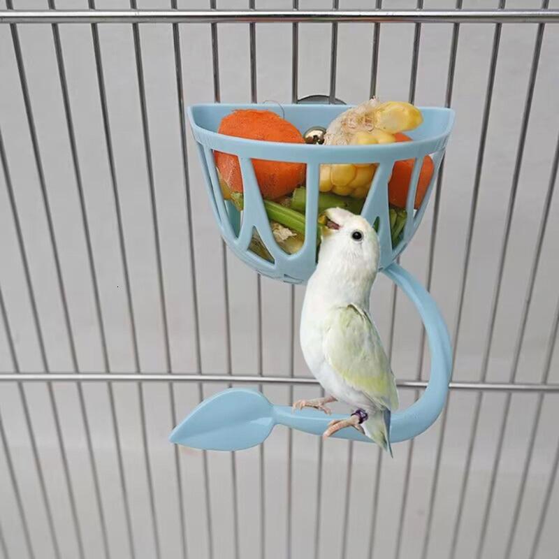 Bird Feeders Column Parrots Screw on Feeders for Cage Birds Indoor Feeders | Lazada Singapore