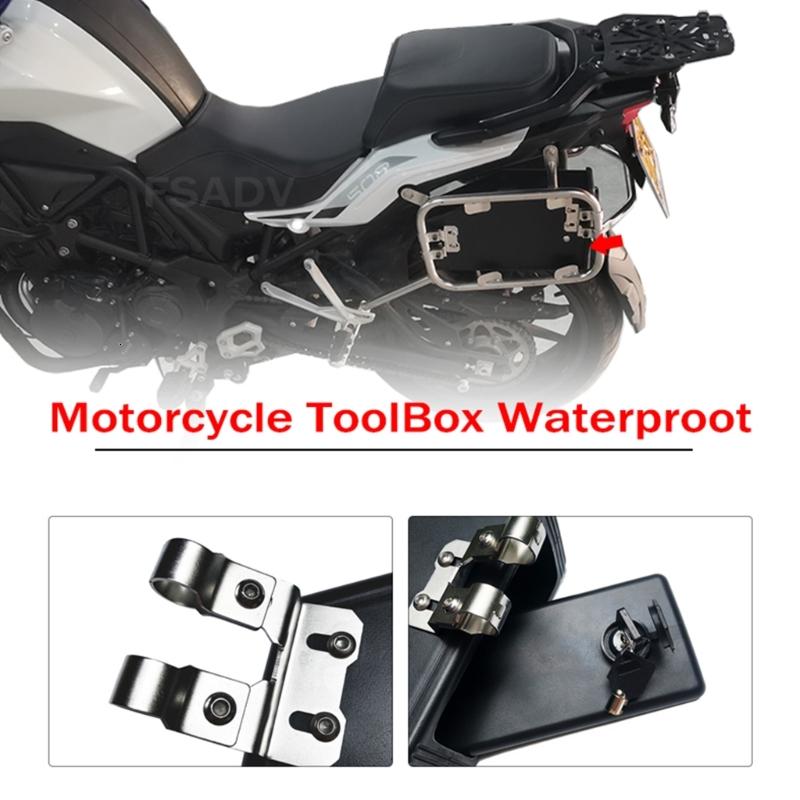 Durable Motorcycles Left Side Tool Box For R1200GS Adventure R1250GS LC ADV TRK502 Decorative ...