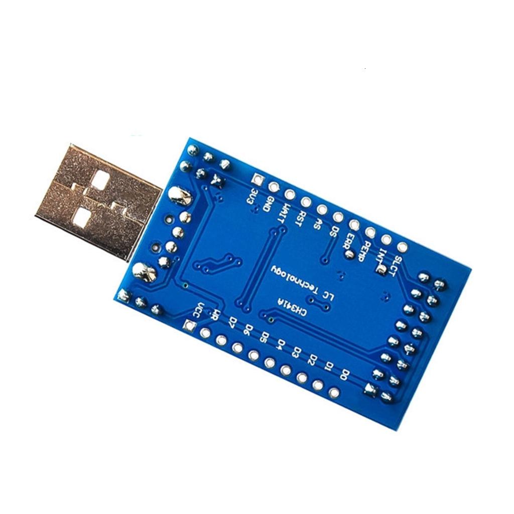 USB to UART IIC ISP I2C CH341 Programmer Converter Parallel Port Converter On-board EPP/MEM ...