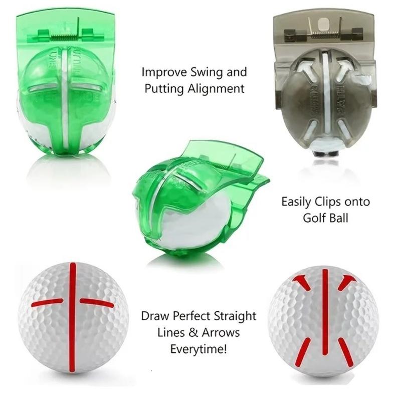 Golf Ball Line Clip Liner Marker Template Alignment Marker Tool for Golf Putting | Lazada Singapore