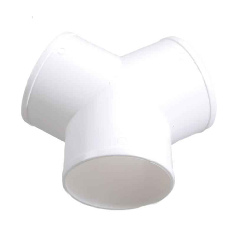 PVC Exhaust Duct Connector Quick Ventilation Tube Joint Coupler 3 Ways ...