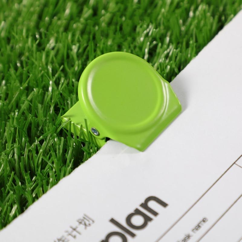 Classic Colored Magnetic Memo File Metal Clamp for Classroom Whiteboard ...