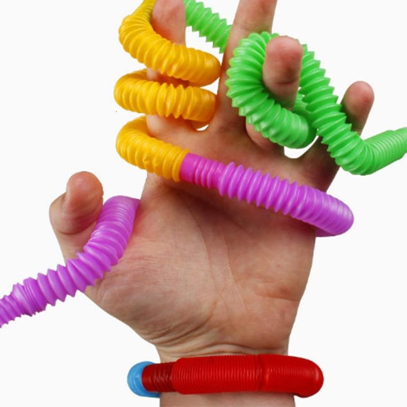 Stretch Wrap Tube Fidget Auditory Sensory Vent Toy for ADD OCD Kids ...
