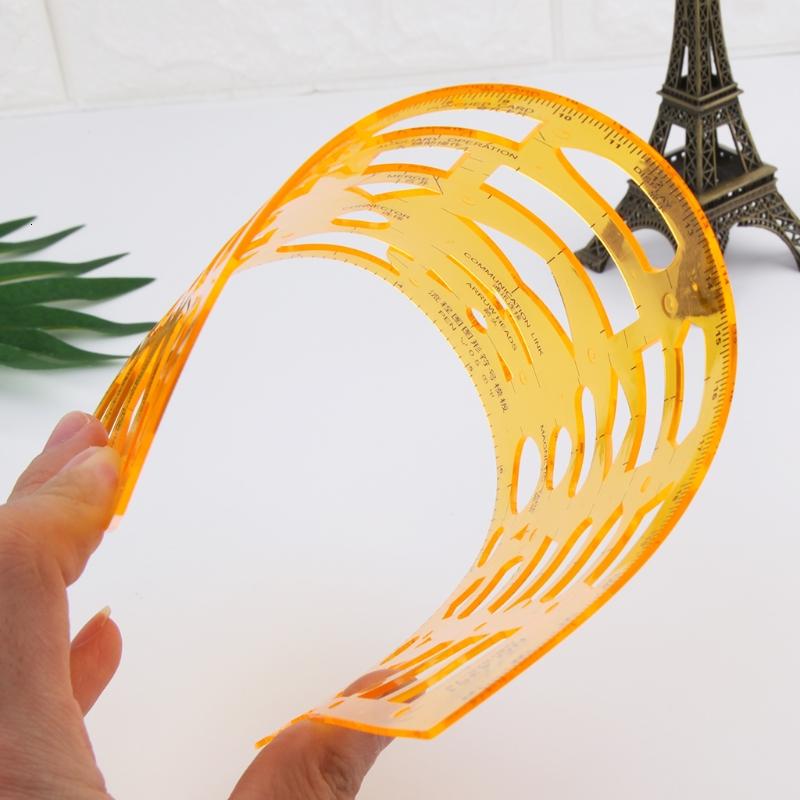 K Resin Flow Chart Symbol Drafting Template Ruler Stencil Measuring ...