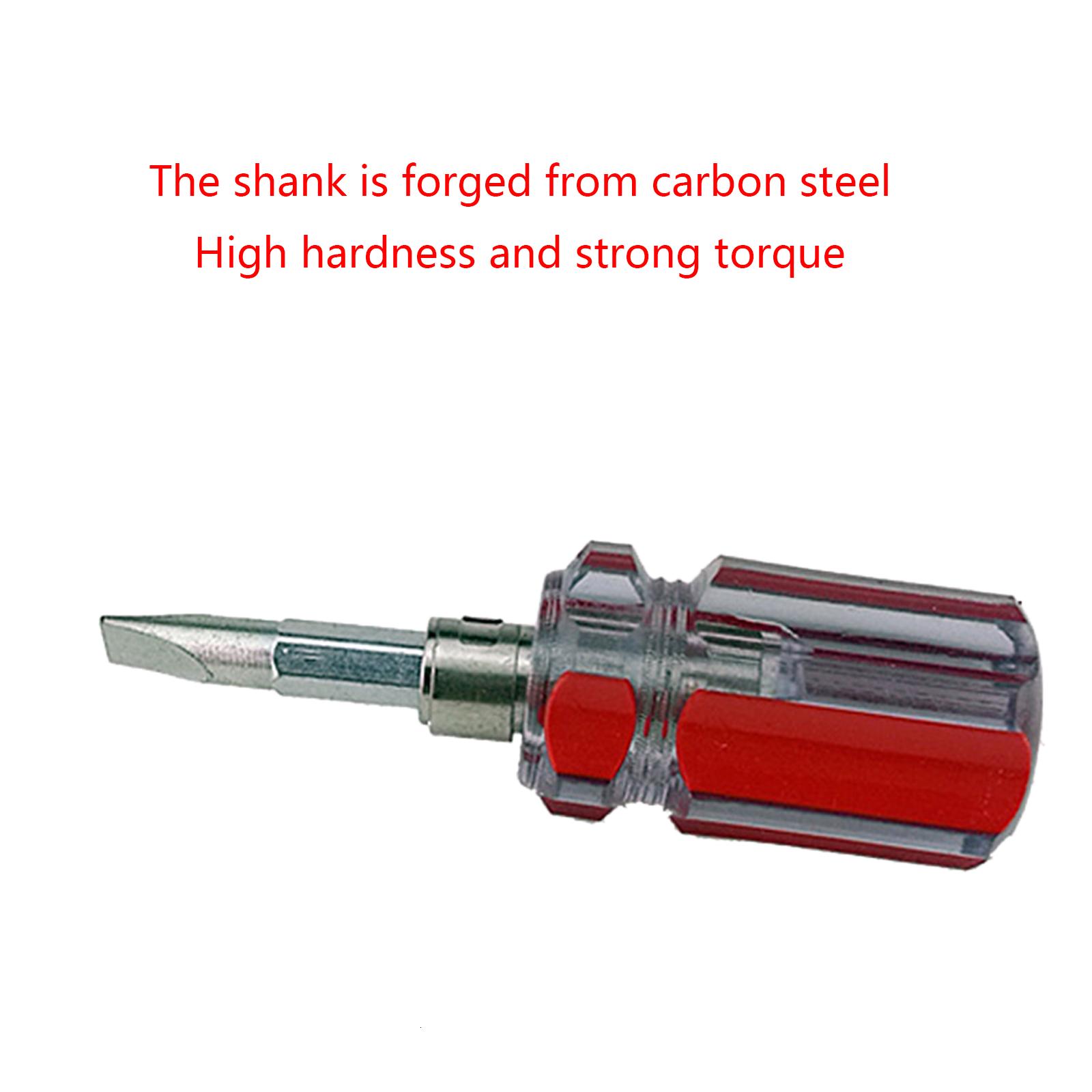 Metal 2-in-1 Screwdriver with Clear Crystal Handle Multifunction ...