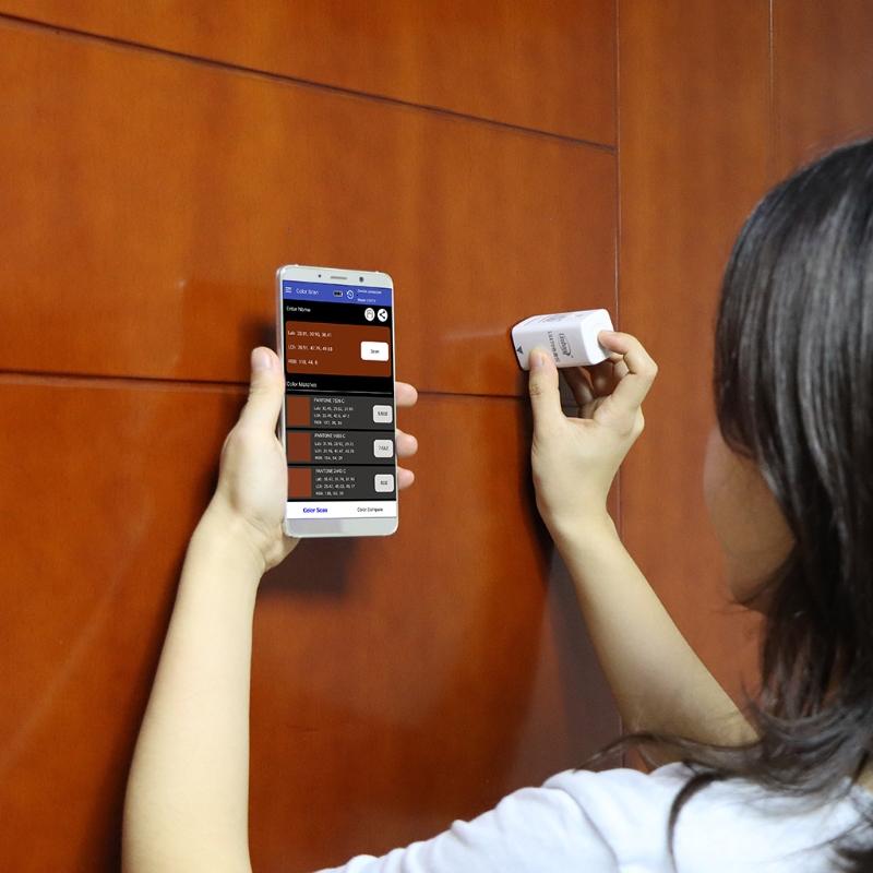 Colorimeter Color analyzer Digital Precise LAB Color Meter Tester 8mm ...