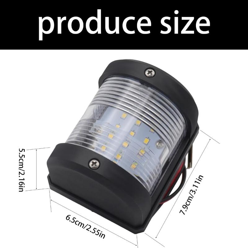 High Visibility Red Green Boat Navigation Lamps 12V 24V Marine Safety ...