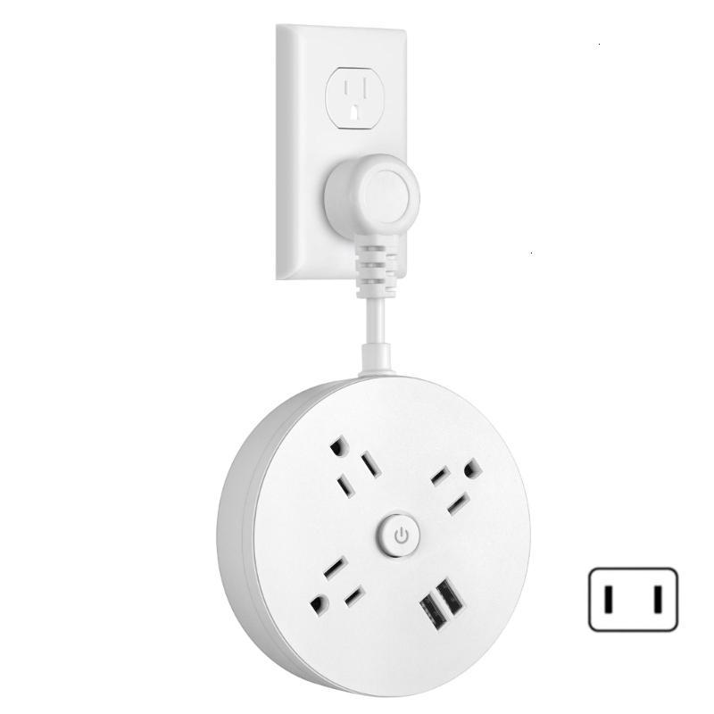 Power Panel Multifunction Wall Mount Socket Wall Outlet Extender with ...