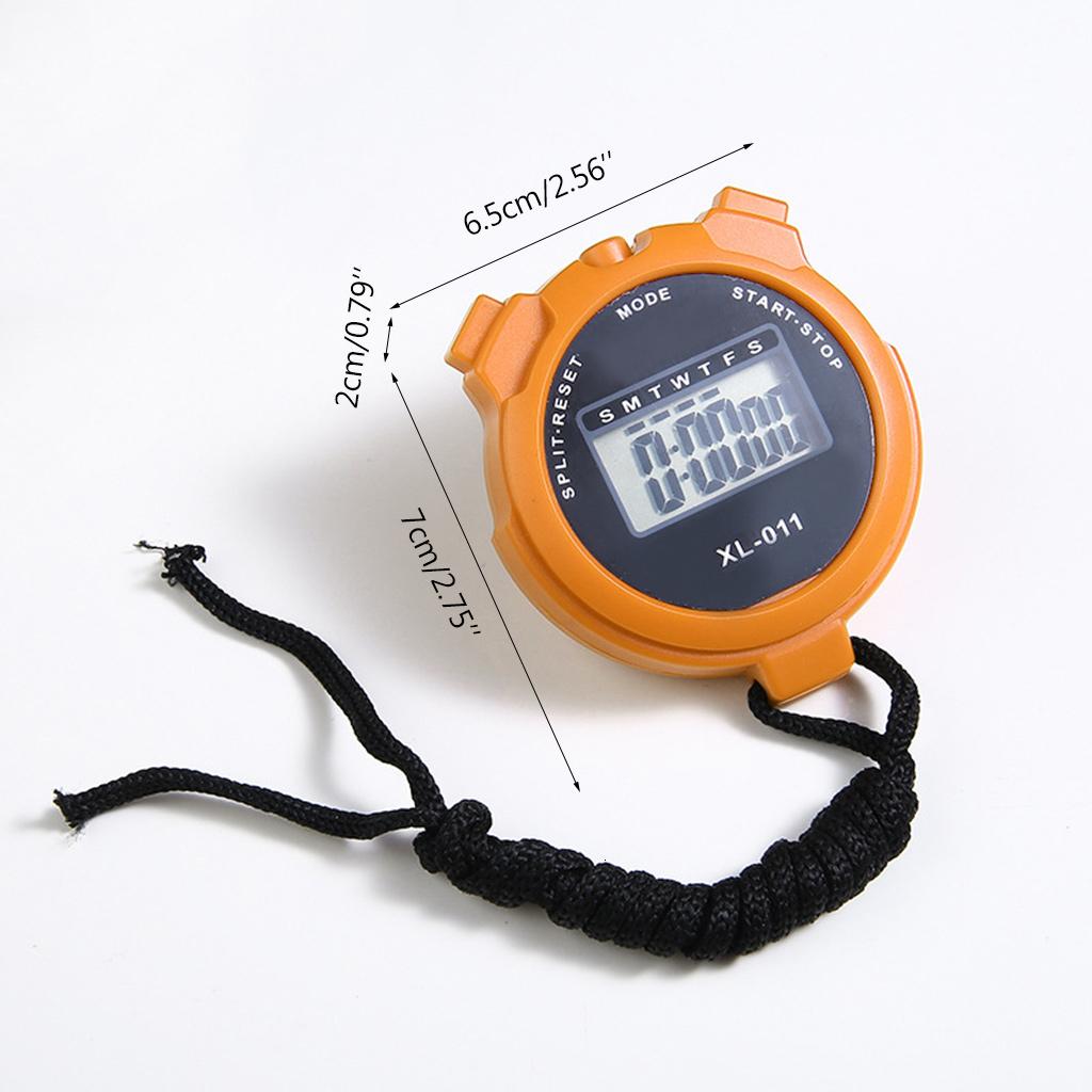 Classic Digital Professional Handheld LCD Chronograph Sports Stopwatch ...