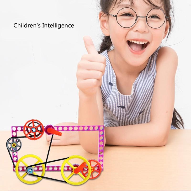 Science Experiment Assemble Toy Set Gear Pulley Toy Set Kids ...