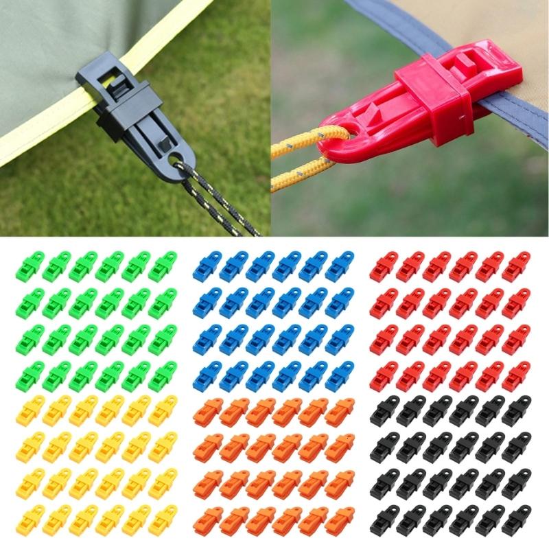 24Pcs Tarp Clip Heavy Duty Lock Grip Tarp Clamps Tarpaulin Clip and ...