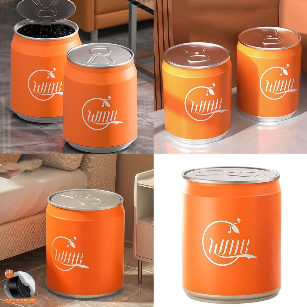 Plastic Waste Container Funny Beverage Can Look Dorm Car Essential ...