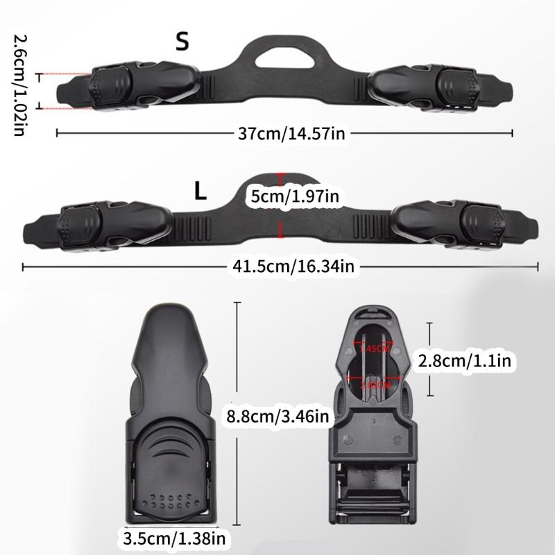 Comfortable Diving Fin Replacement Straps Rubber Elastic Belt Nonslip ...