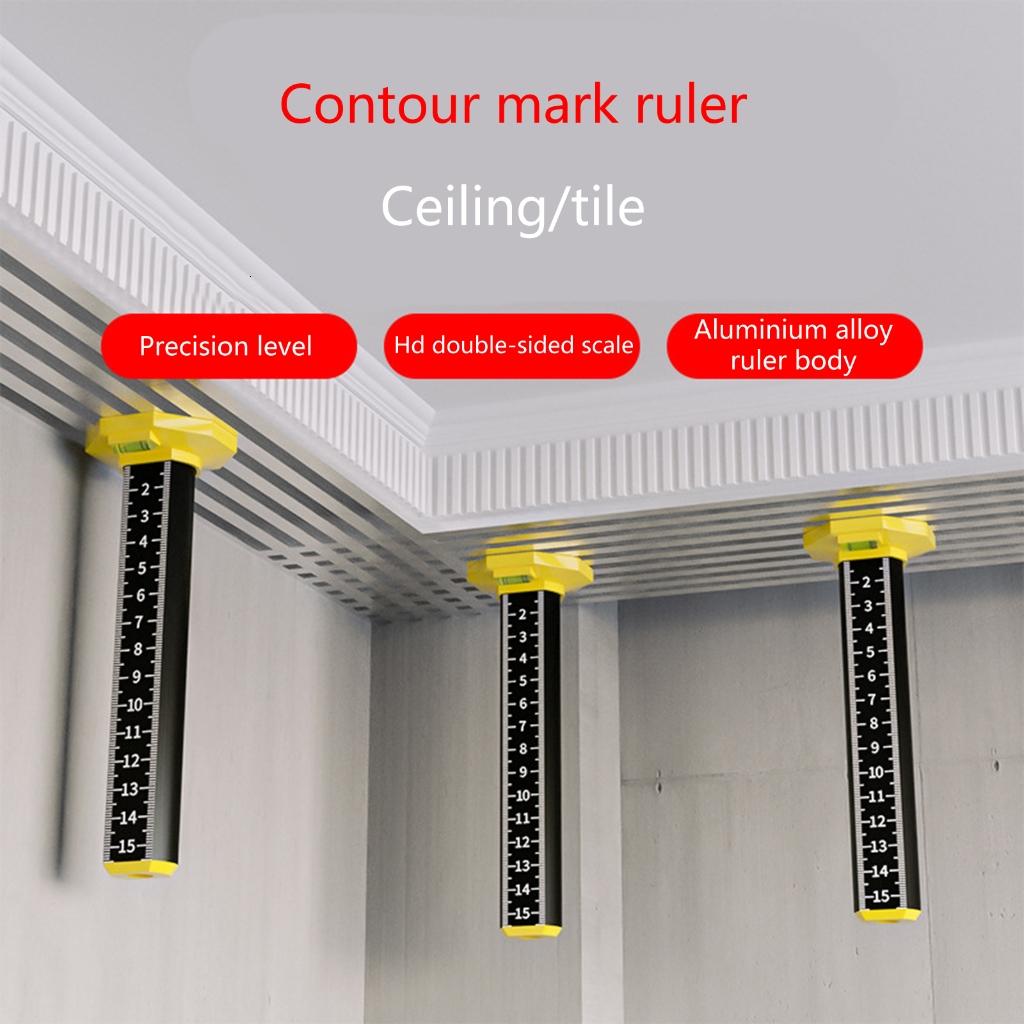 Ceiling and Floor Tile Height Ruler Ceiling Leveling Ruler with ...