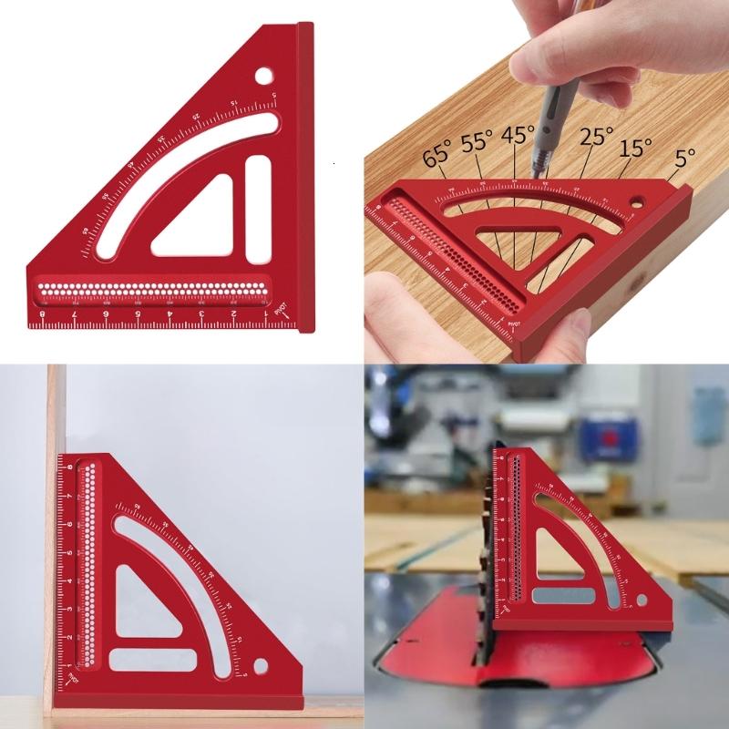 Engineer Precisions Square Rule for Woodworking Multiple angles Miters ...