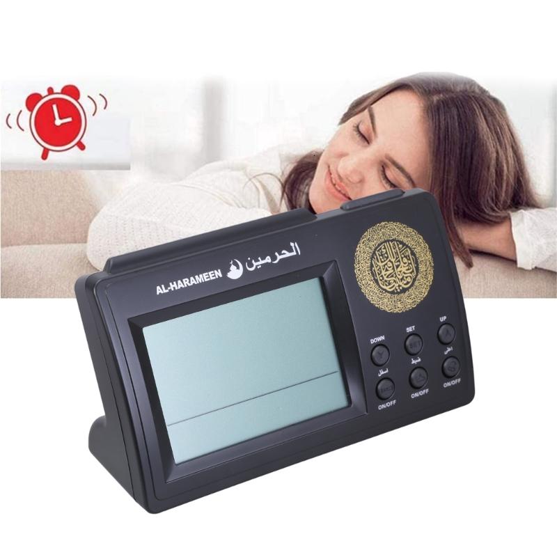 Azan Prayer Alarm Clock Automatic Islamic Prayer Reminder Table Digital ...