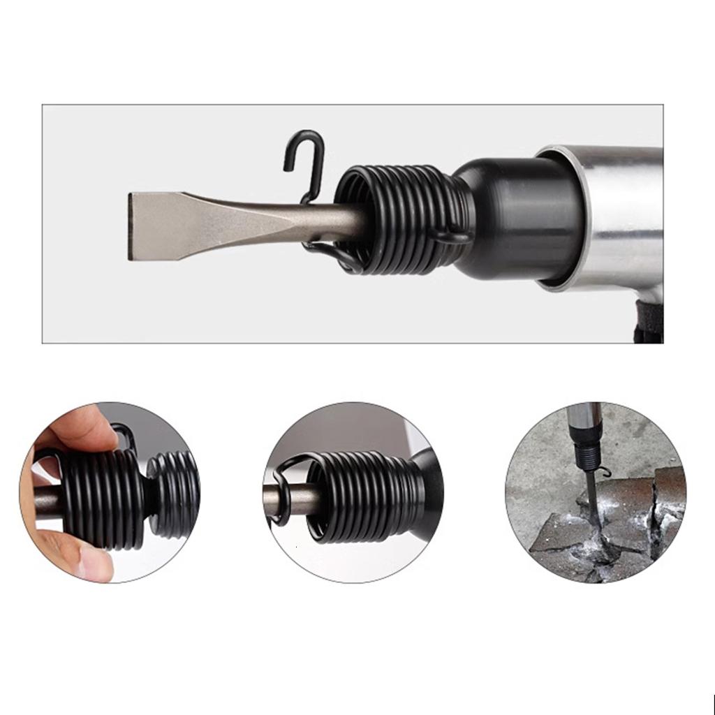 Pneumatic Chisel Set Air Hammer for Tile Concrete Brick Stone Work ...
