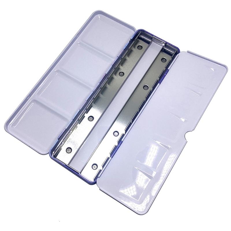 24 Well Travel Paint Case Paint Metal Paint Storage Box Leakproof Lid ...