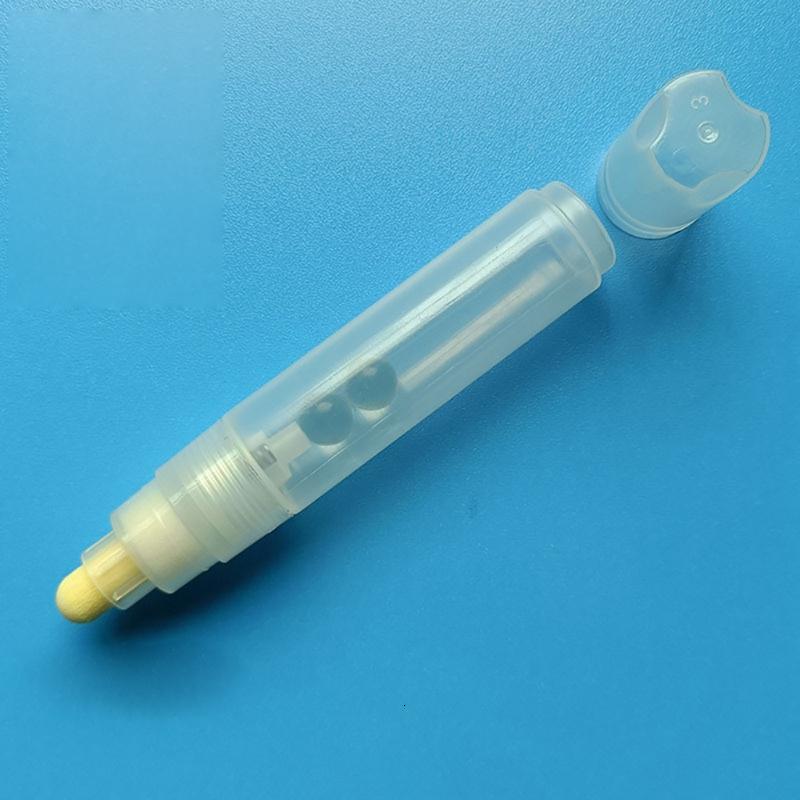 Empty Pens 10mm Flat or Round Head Refillable Acrylics Empty Marker ...