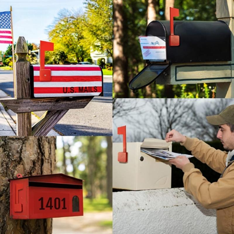 Mailbox Replacement Flag Installation for Wall Mount Post Mount ...