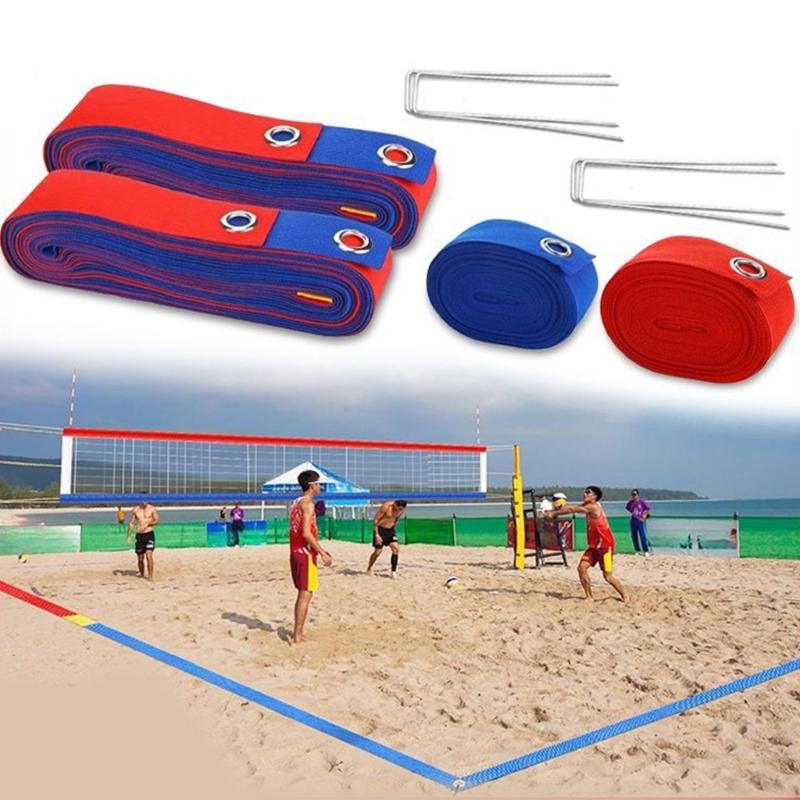 Outdoor Volleyball Boundaries Line Portable Line Marking Courts Marker ...