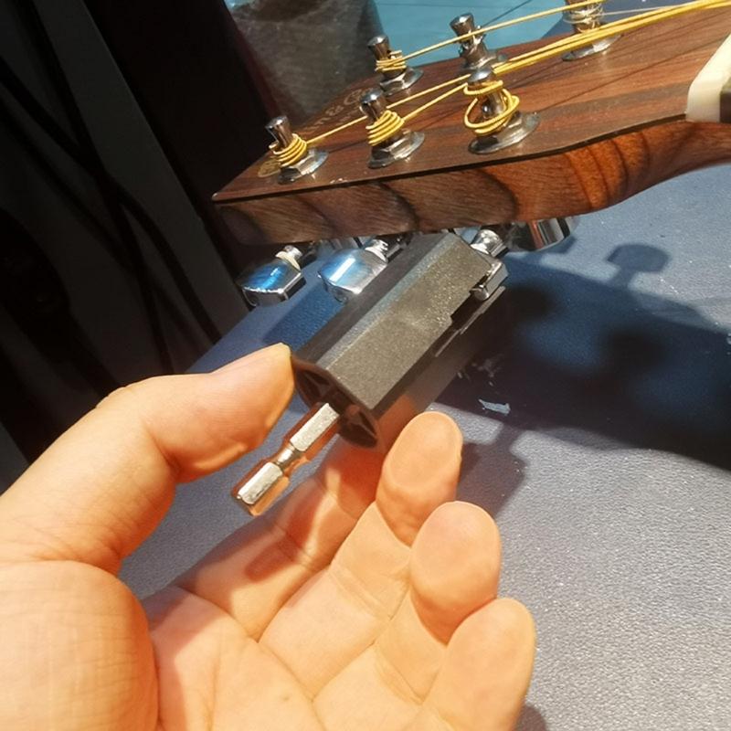 Guitar String Winder Head Hex-Electric Drill Tuning-Peg Puller DIY ...