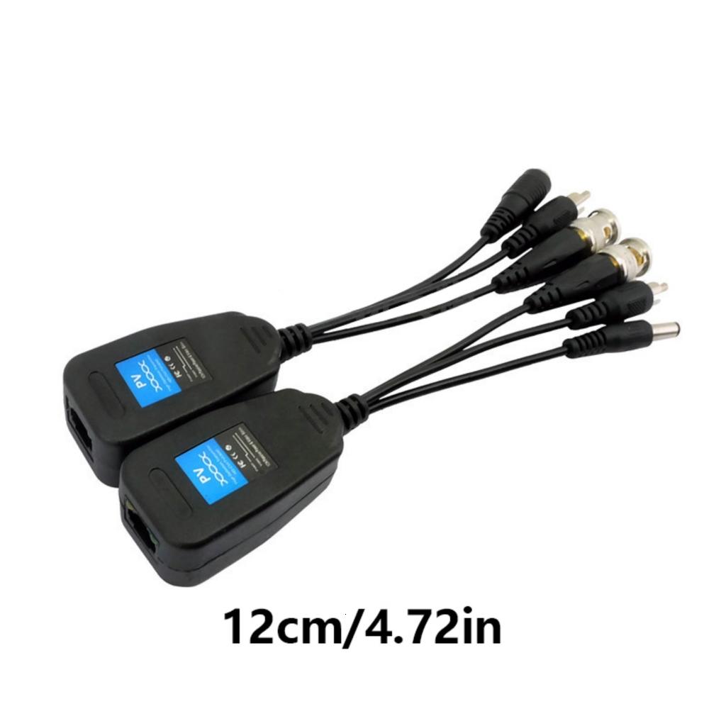 8MP BNC CCTV Cable Coaxial Video RJ45 Passive BNC Twisted Pair 3 in 1 ...