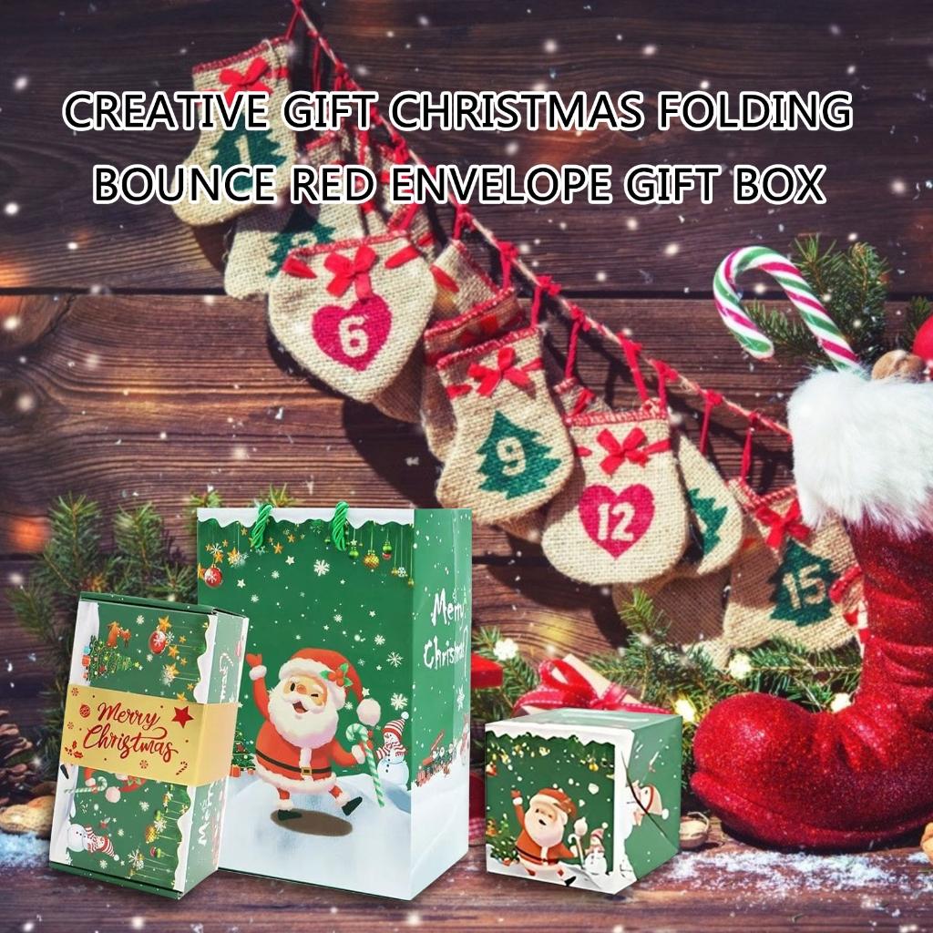 Bouncing Gift Box for Creative Christmas and Birthday Surprises Jumping ...