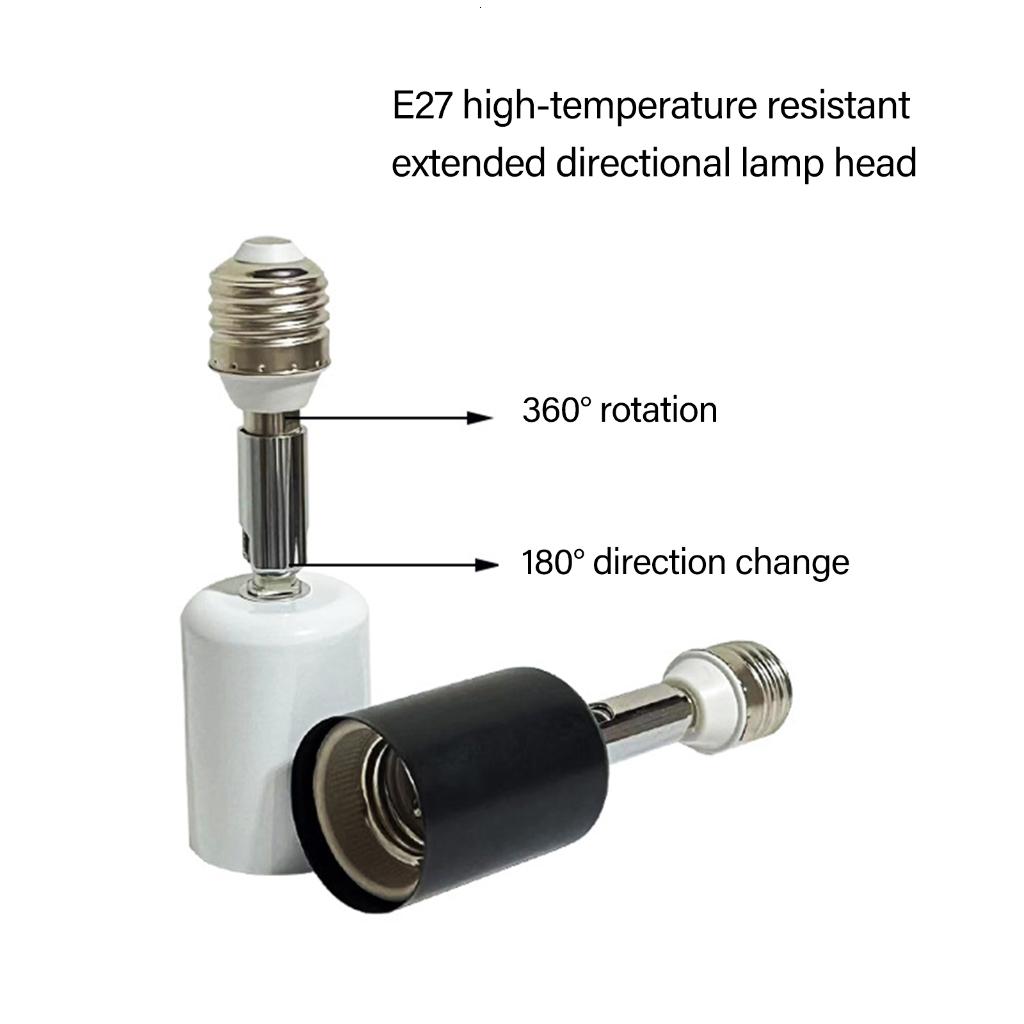 Adjustable E27 Light Socket Extension 150W Capacity Temperature ...
