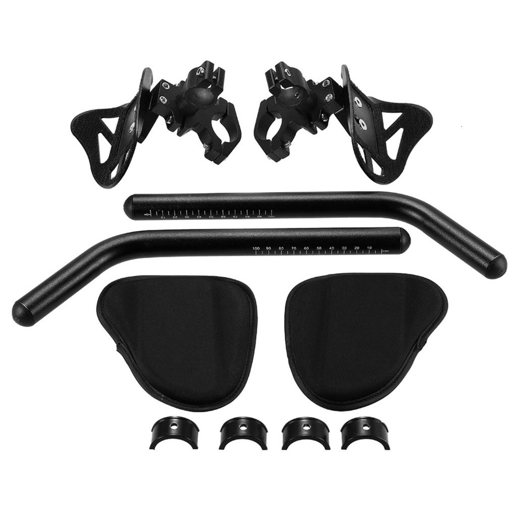 Road Bike Arm Rest Aluminum Alloy Triathlons Handlebar Rest Cycling ...