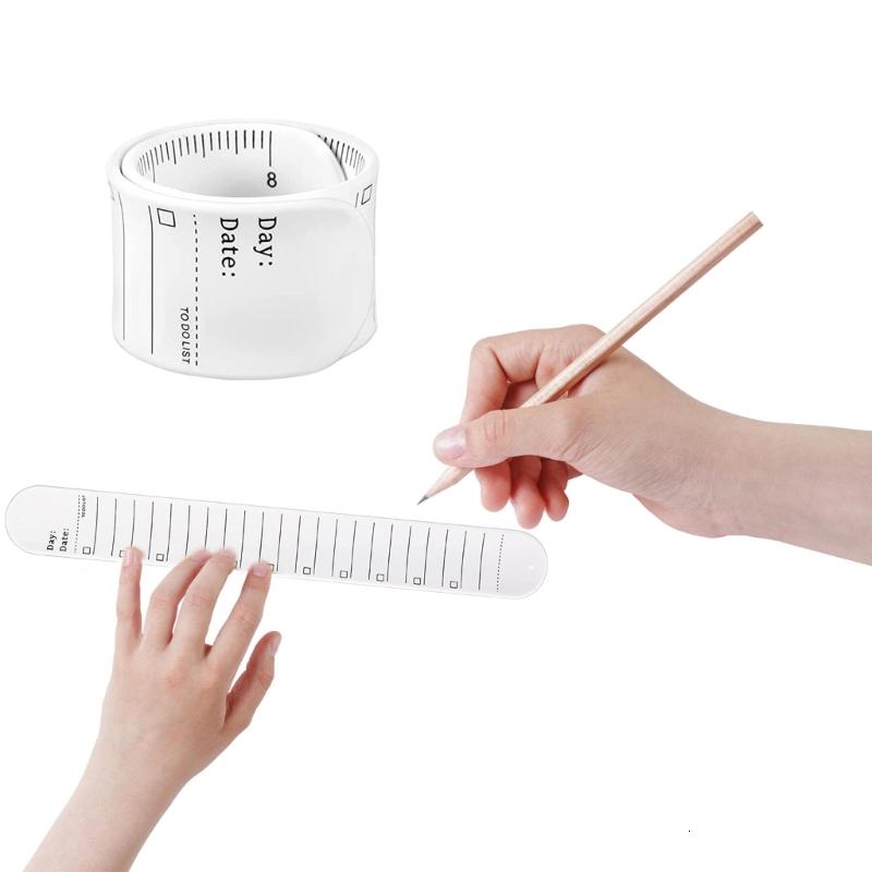 Multifunctional Slap Bracelets Checklist Memos Pad Ruler for Stocking ...