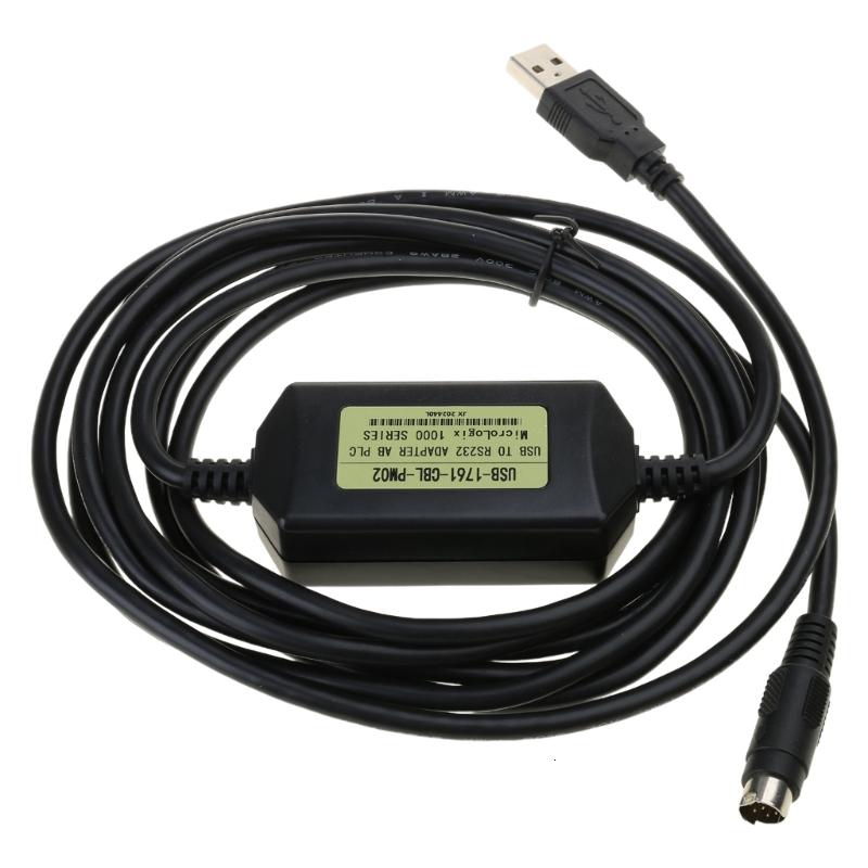 USB-1761-CBL-PM02 USB PLC Programming Cable For A B Micrologix 1000 ...