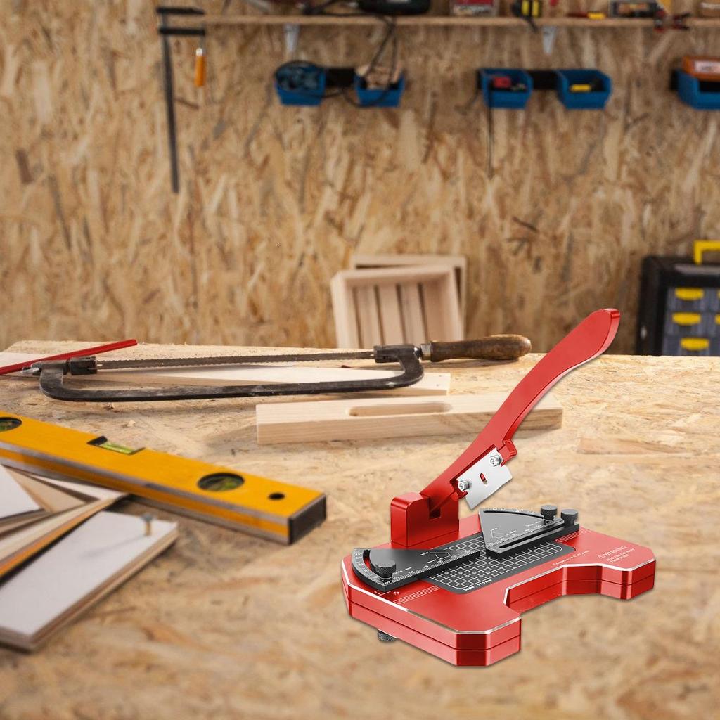 Heavy Duty Plastic Cutter Station 45 90 Degree Adjustable Angle Damping ...