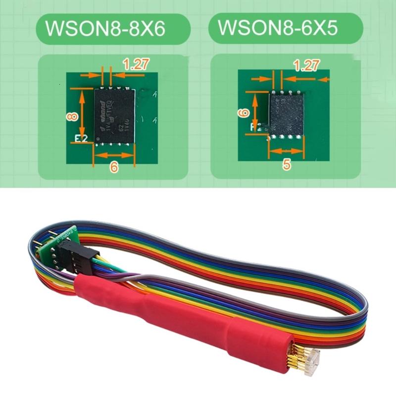 1.27mm Pitching WSON8 Chip Probe Line For Easy Read Write Chip ...