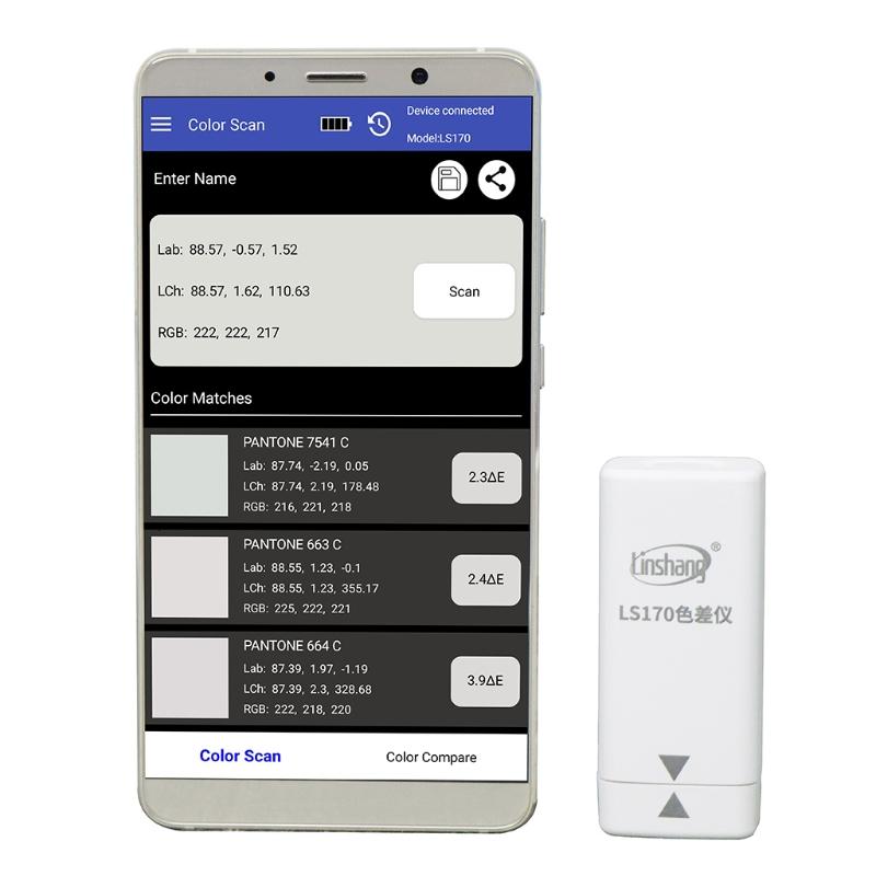 Colorimeter Color analyzer Digital Precise LAB Color Meter Tester 8mm ...