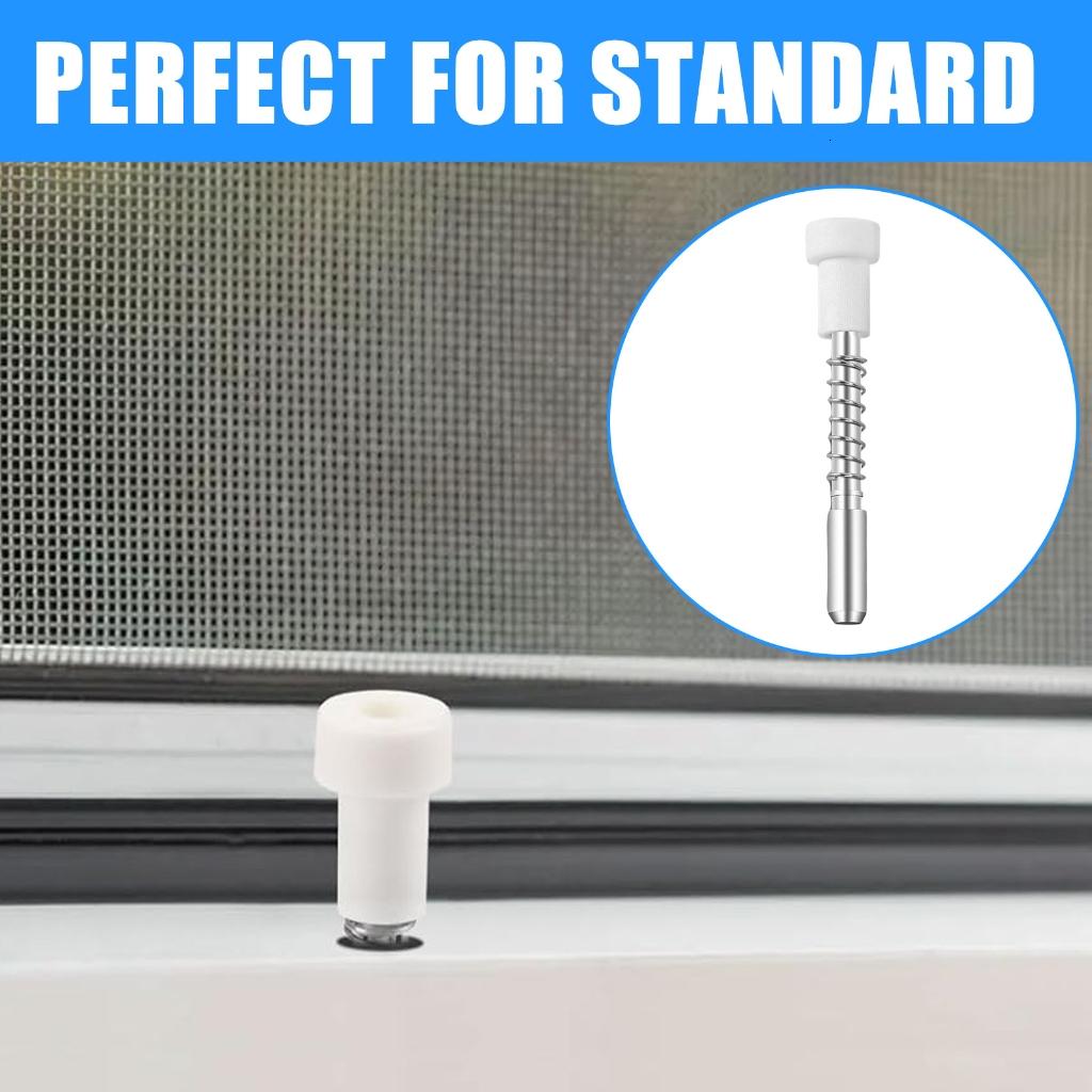 Spring Loaded Window Screen Latches Aluminum Rustproof Window Screen ...