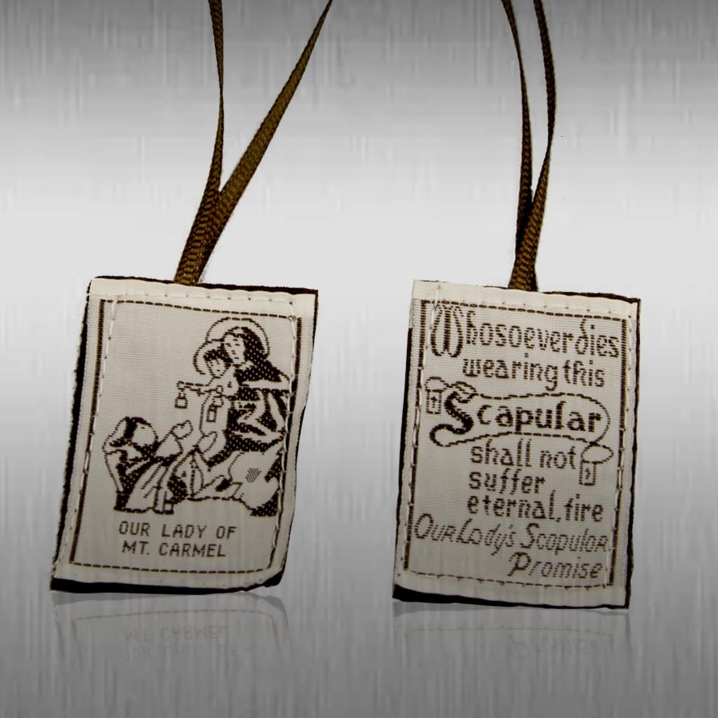 Catholic Scapular Embroidered Scapular for First Holy Communion and ...