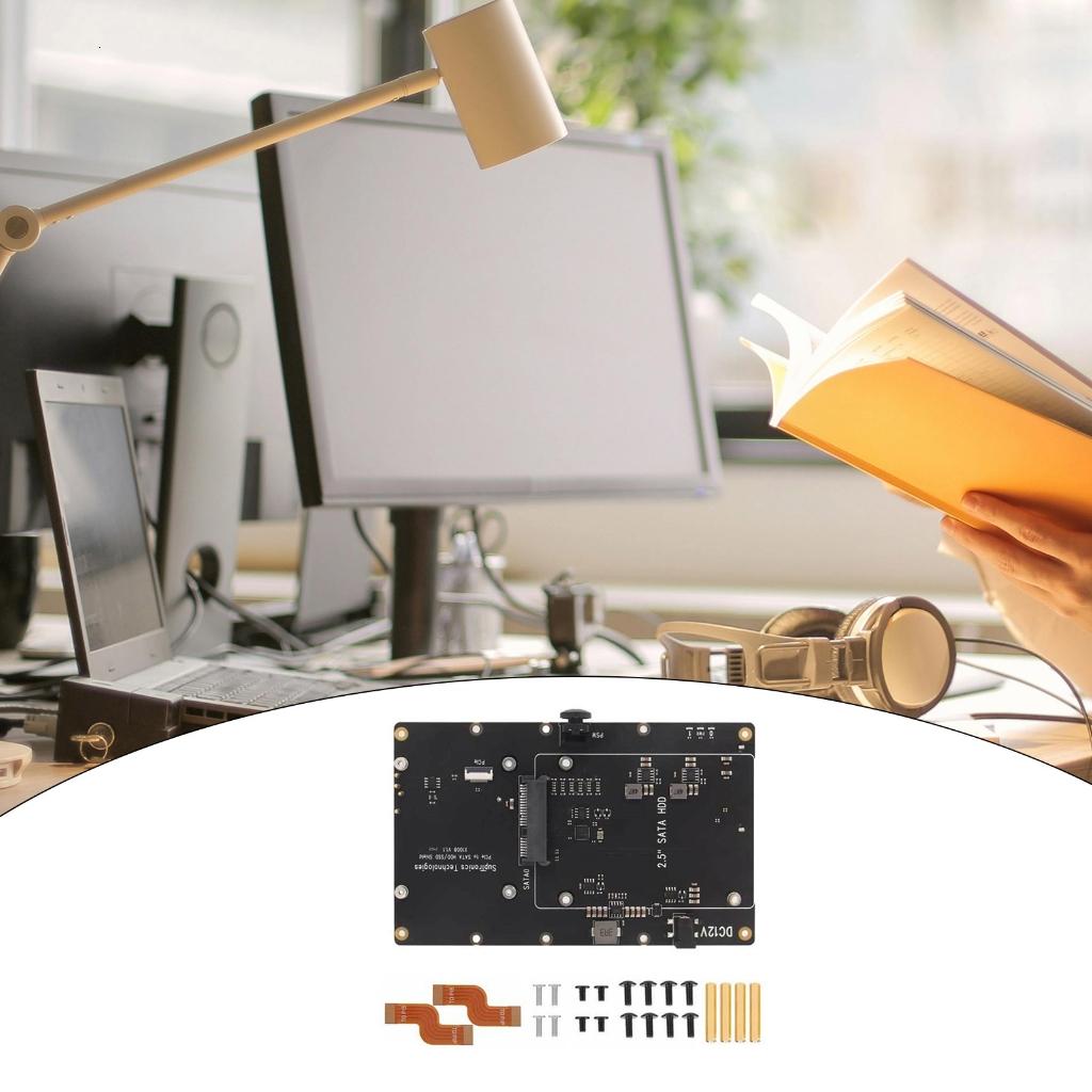X1008 PCIE2.0 Double Expansion Board Upgrades For RPi 5 Seamlessly | Lazada