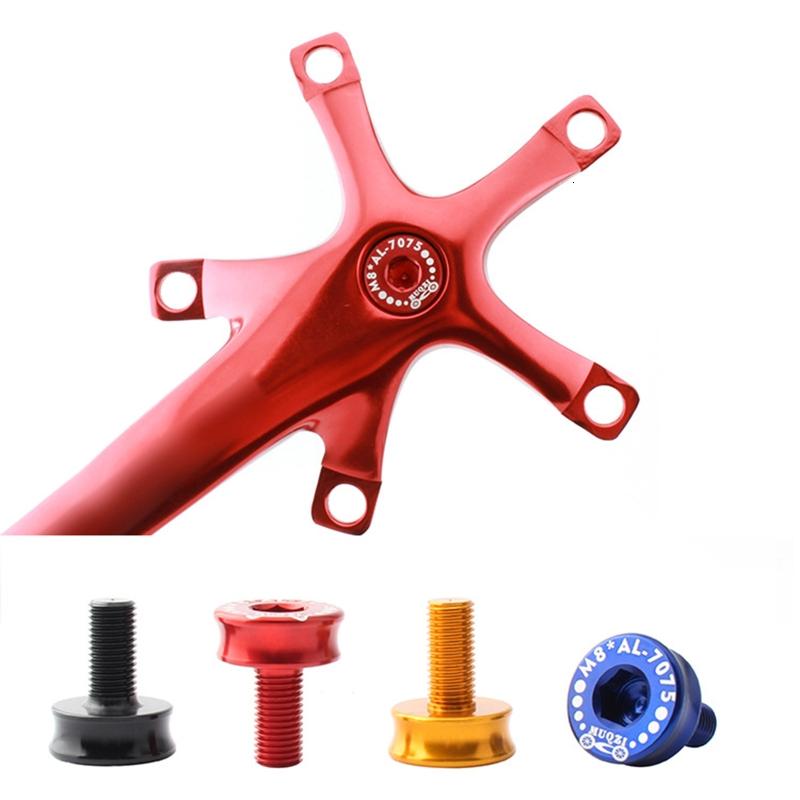 1Piece Aluminum Alloy Bike Crank Arm Bolts Bottom Shaft Screw For ...