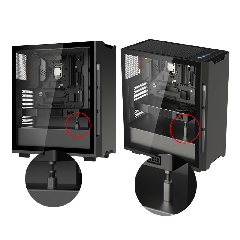 Vertical Mounting GPU Holder Bracket Telescopic Rotary Screw Stand for ...