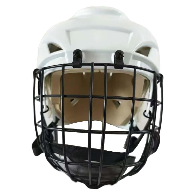 Full Face Cage for Ice Hockey Helmets with Chin Cup, Ice Hockey Full ...