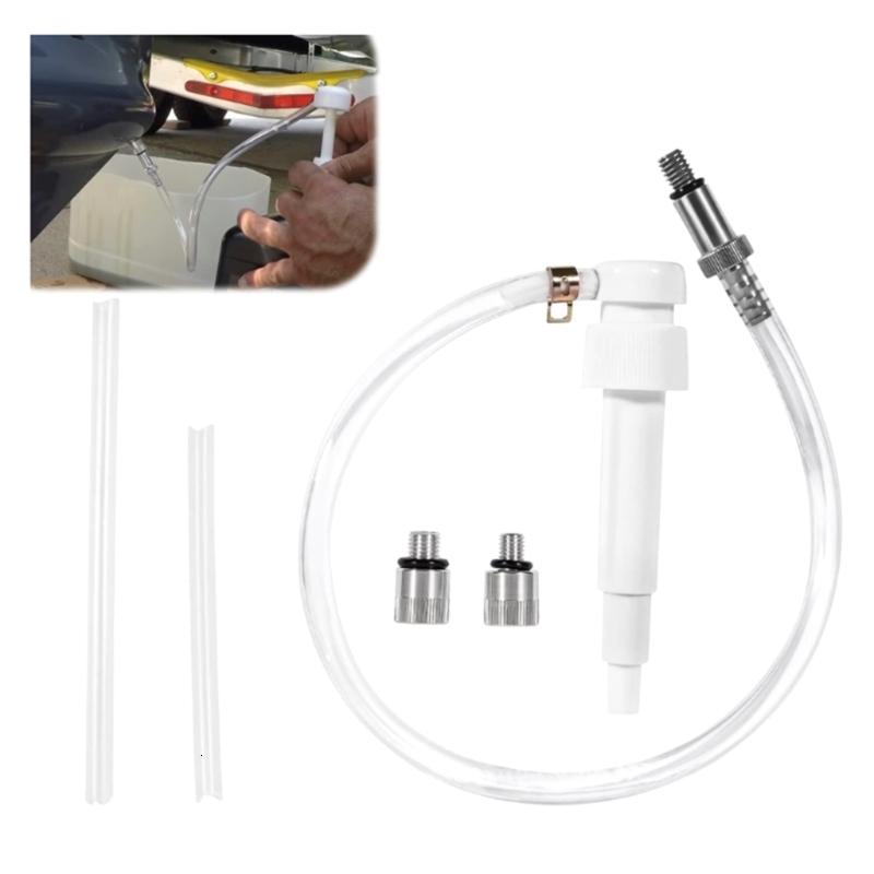Manual Siphon Suctions Water Liquid Pump Car Truck Fuels Transfer Hand ...