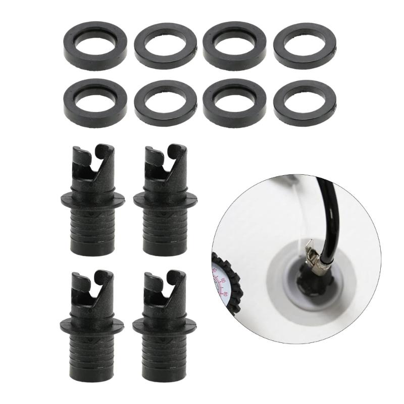 4Pcs Inflatable Kayak Air Valves Adapter Kayak Air Valves Connector ...
