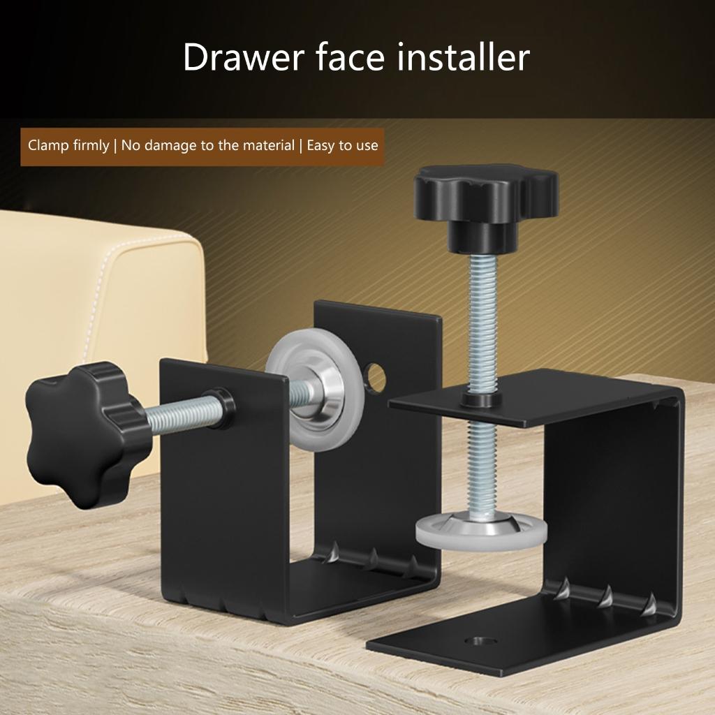 Metal Drawer Front Installation Clamps Furniture Cabinet Drawer Front ...