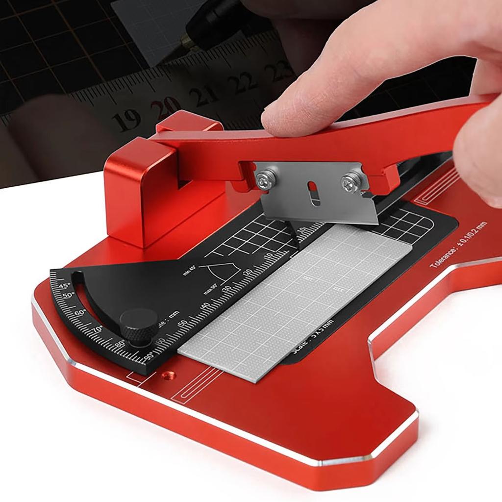 Heavy Duty Plastic Cutter Station 45 90 Degree Adjustable Angle Damping ...