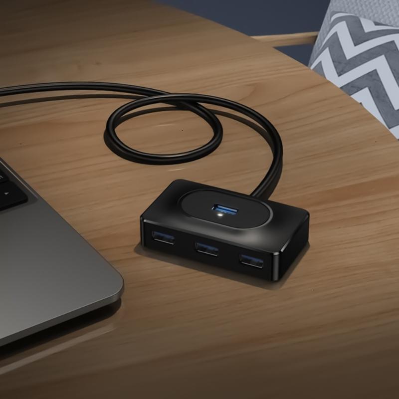 4 Port USB3.0 Hubs with USB Type C Connectors for Mouse Keyboards ...