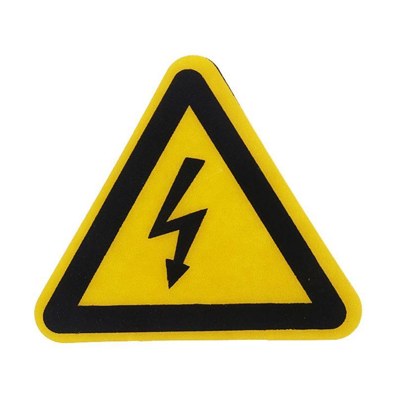 Electrical Shock Hazard Warning Sticker Safety High Voltage Labels ...