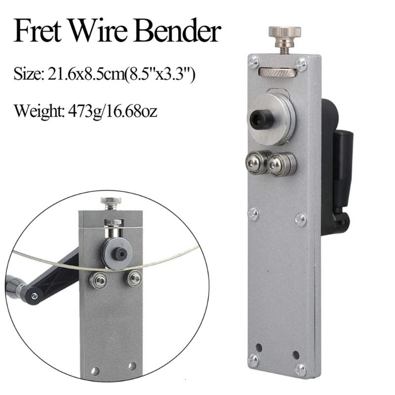 Fret Wire Bender Guitar Bending Straightening Fretwire Tool Adjustable ...