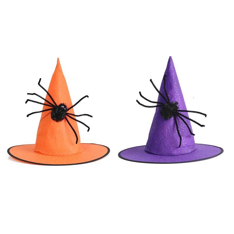 Witch Hat Spider Masquerad Hat Wizard Hat Magican Hat Cap Festival ...